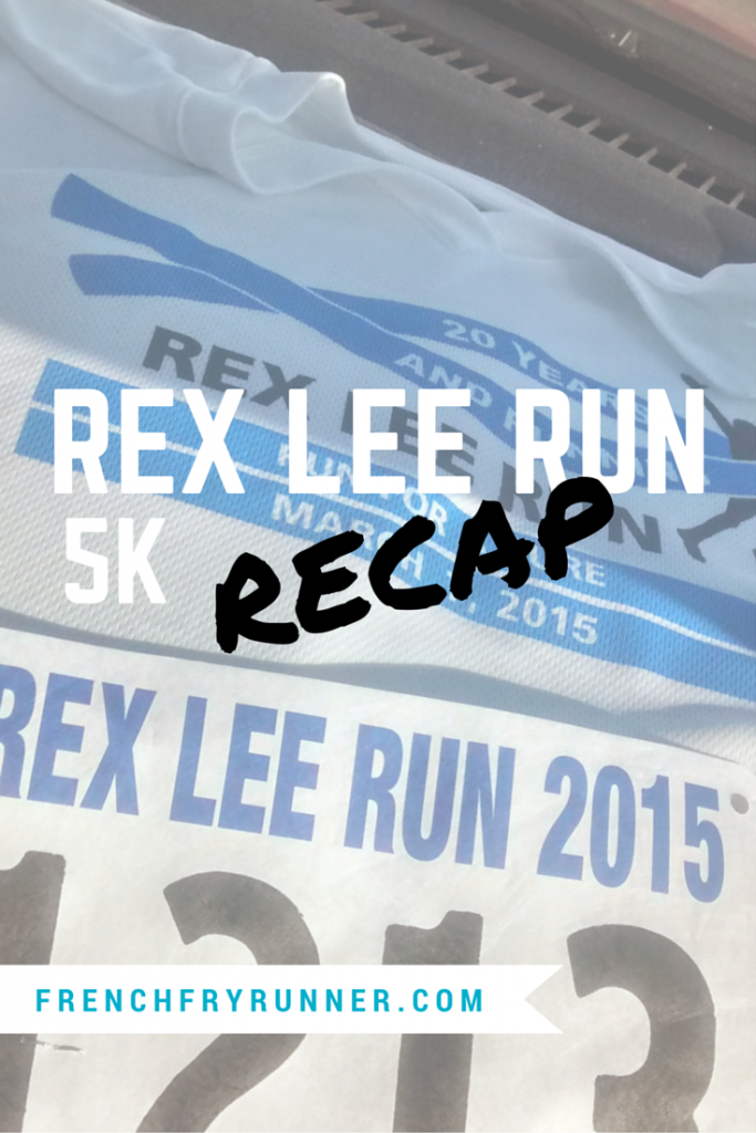Rex Lee Run 5K Recap – French Fry Runner